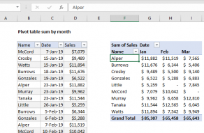 Pivot Table Examples | Exceljet